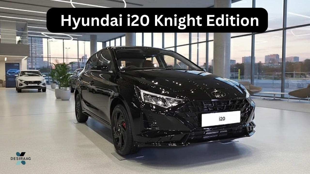 Hyundai i20 Knight Edition: All-Black, Sporty & Feature-Packed