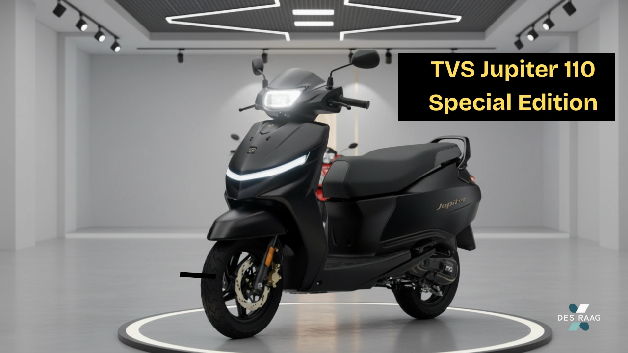 TVS Jupiter 110 Special Edition Launched at Rs 93,031 in India